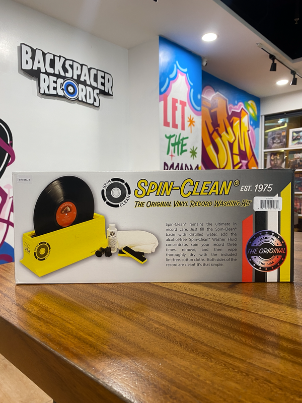 Spin-Clean – The Original Vinyl Record Washing Kit – Backspacer Records