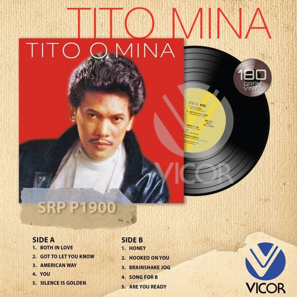 Tito Mina – Tito O. Mina LP (Vicor Reissue) – Backspacer Records